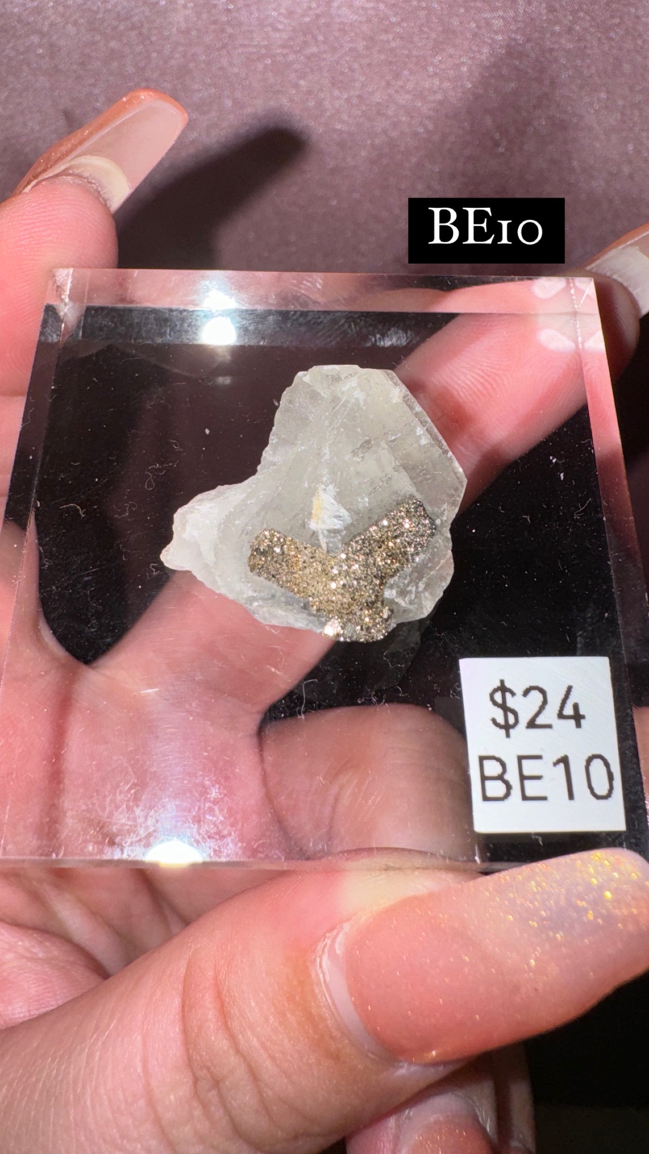 Rare “Mercedes Benz” Calcite Specimen (Choose your own!) – TheLithiumLair